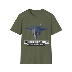 F-35 Lightning 2 T-shirt, F35 Fighter Jet T-shirt, Fighter Aircraft ...