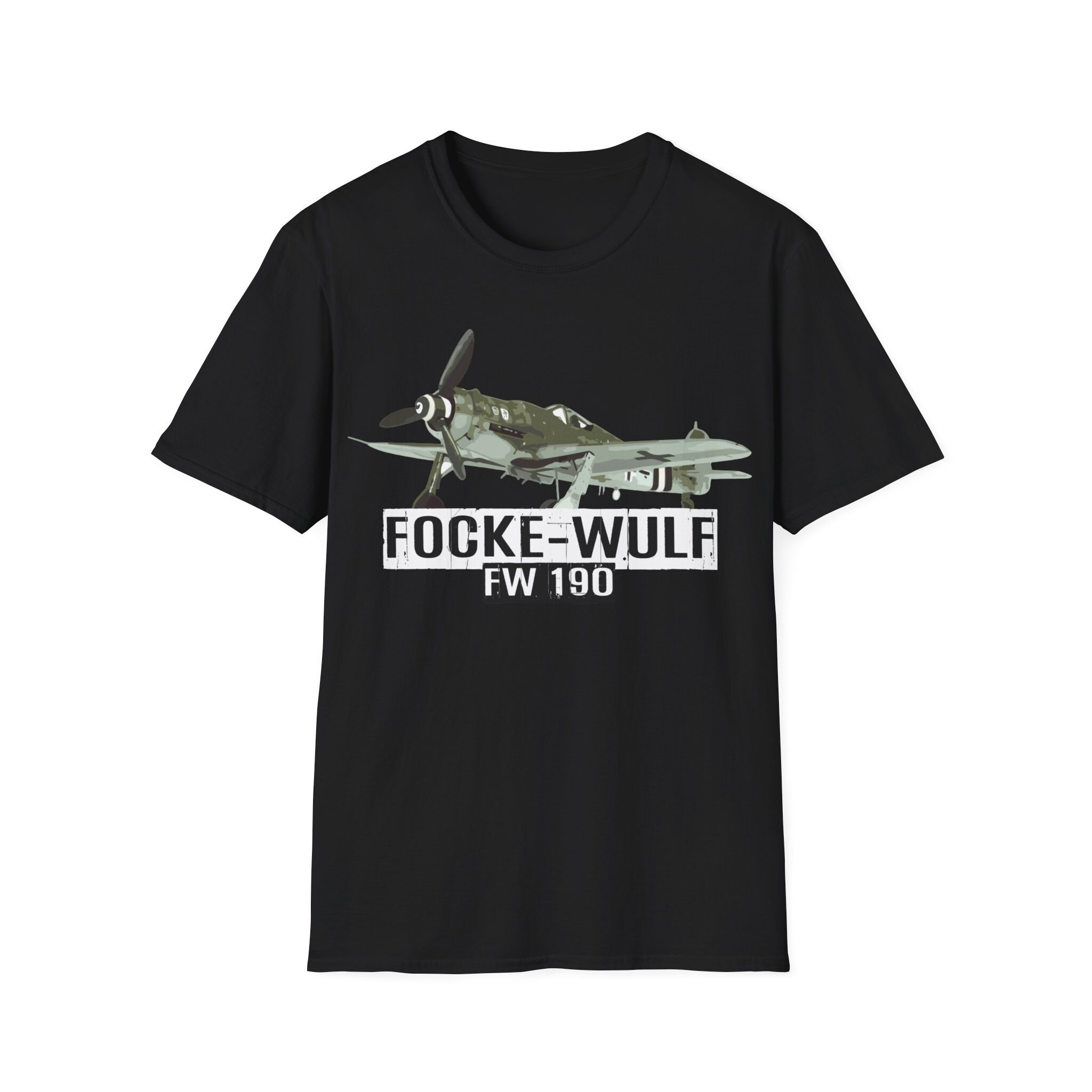 Focke-wulf FW 190 D-9 T-shirt, FW190 Fighter Plane T-shirt, World War 2 ...