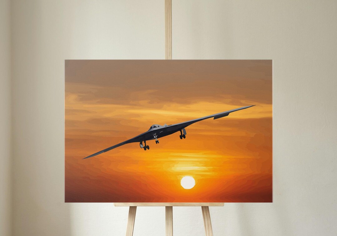 B-21 Raider Canvas B-21 Print B21 Raider Print B21 Canvas USAF Canvas ...