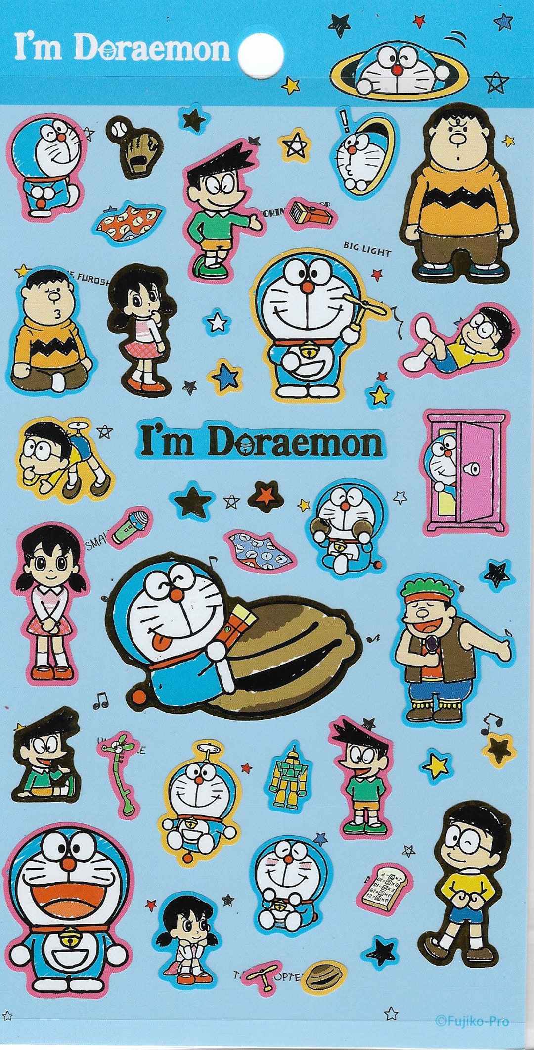 Official Sanrio Stickers - I'm Doraemon - Etsy