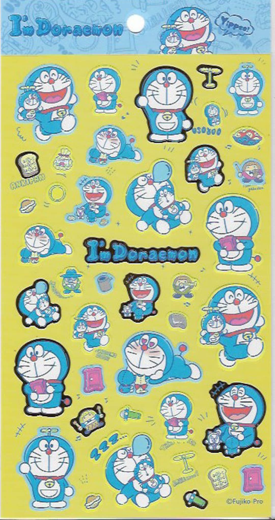 Official Sanrio Stickers I'm Doraemon 2 - Etsy