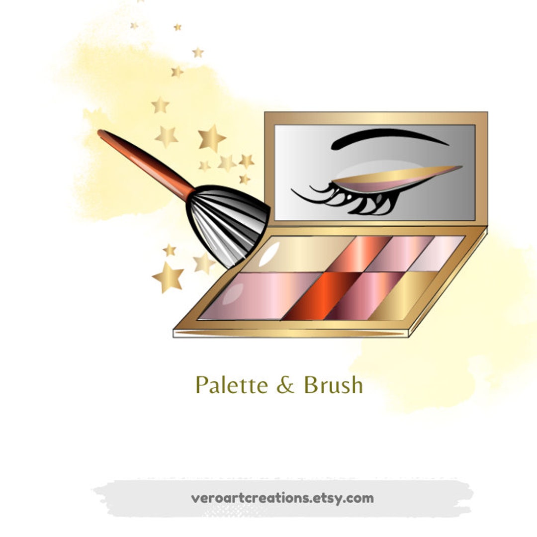 Enchanting Pink Makeup Brush Logo: Elevate Your Beauty Brand With ...