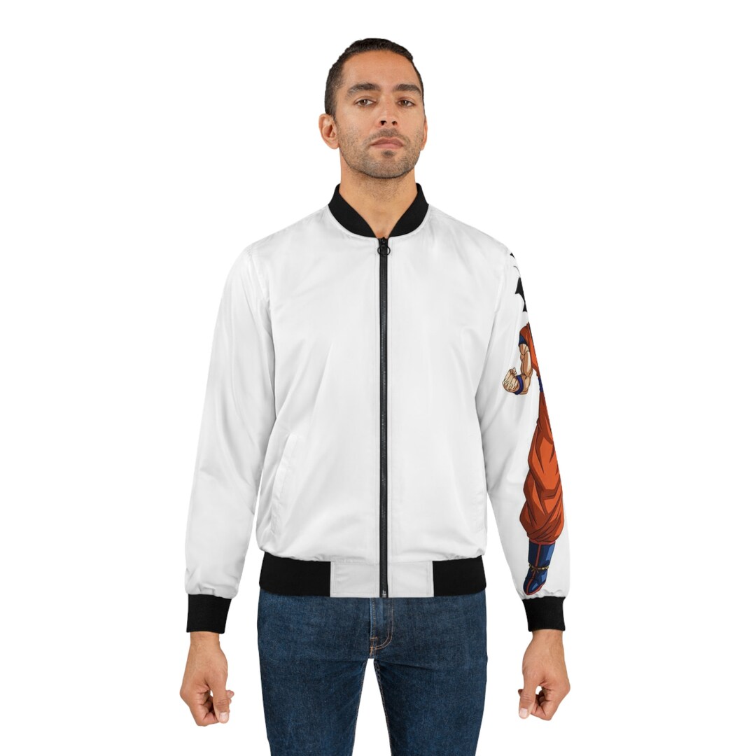 Goku Men's Bomber Jacket (AOP) - Etsy