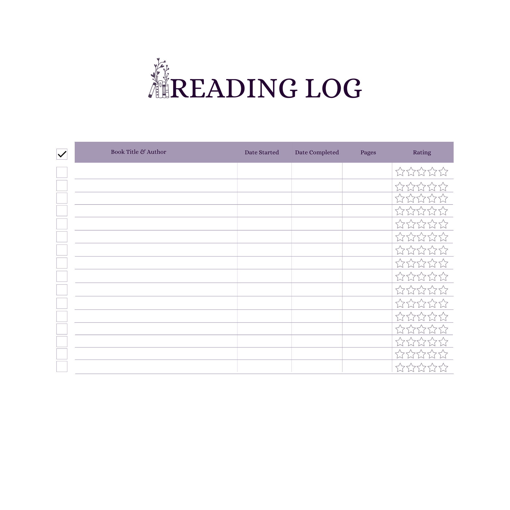 Ultimate Book Planner - Reading Tracker & Log - Journal for Book Lovers ...