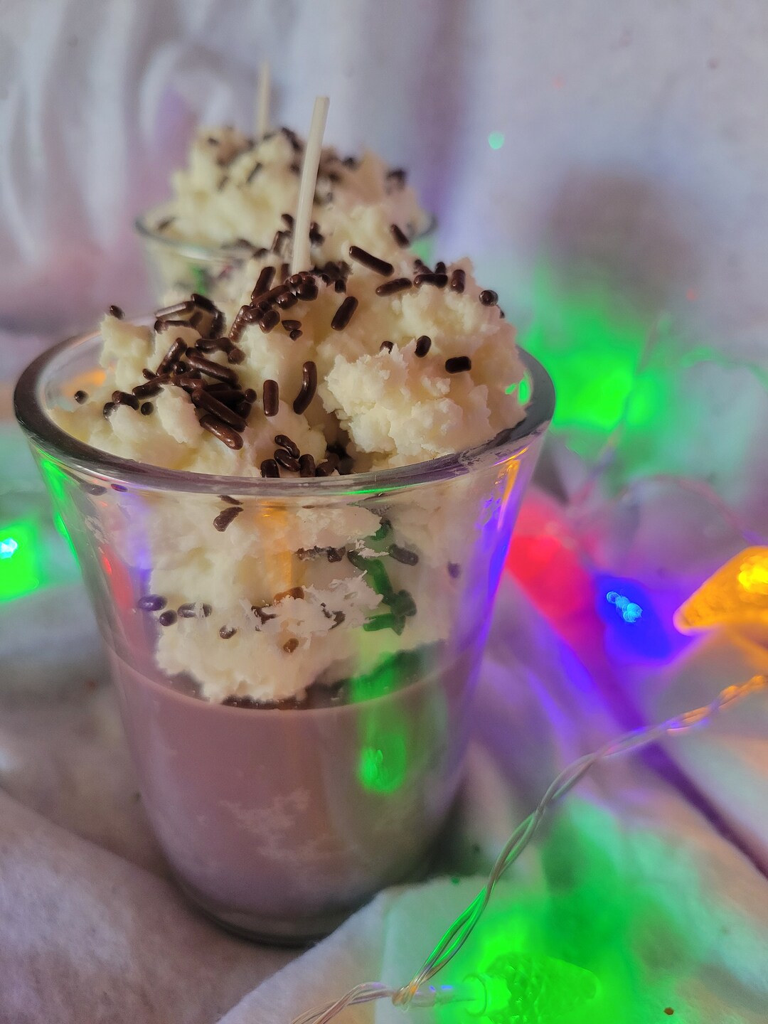 Classy Hot Chocolate Candle With Sprinkles - Etsy