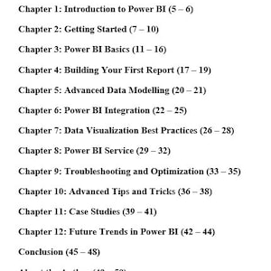 Mastering Power BI: A Comprehensive Guide - Etsy
