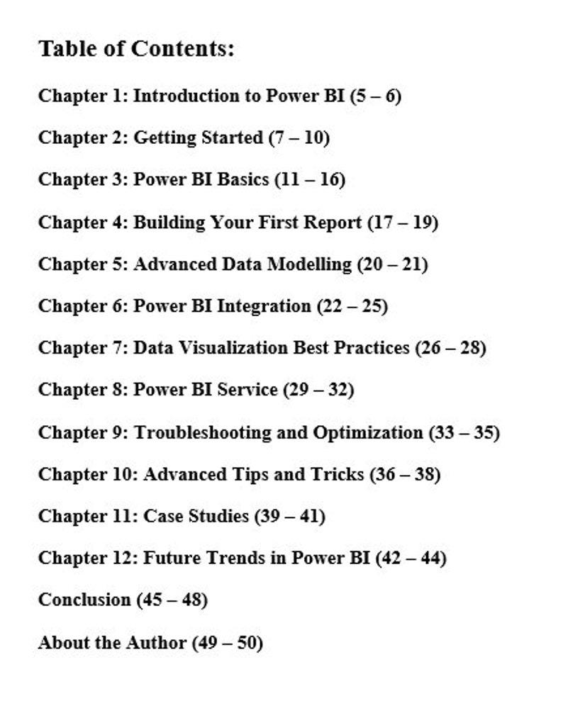 Mastering Power BI: A Comprehensive Guide - Etsy Mastering Power BI: A Comprehensive Guide - Etsy