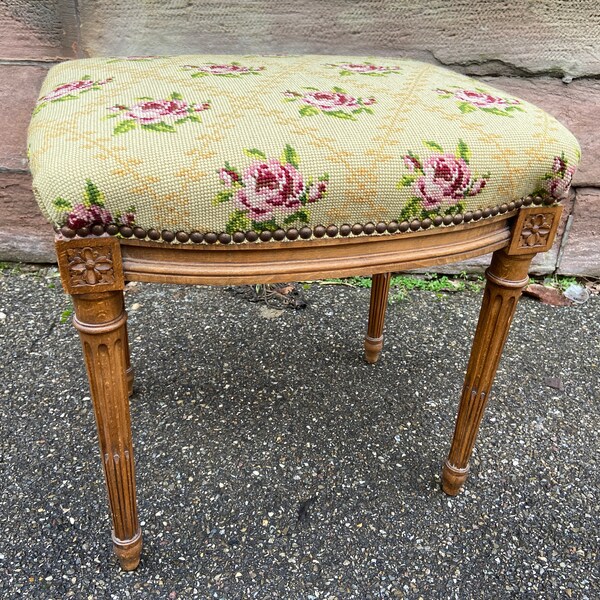 French Footstool - Etsy