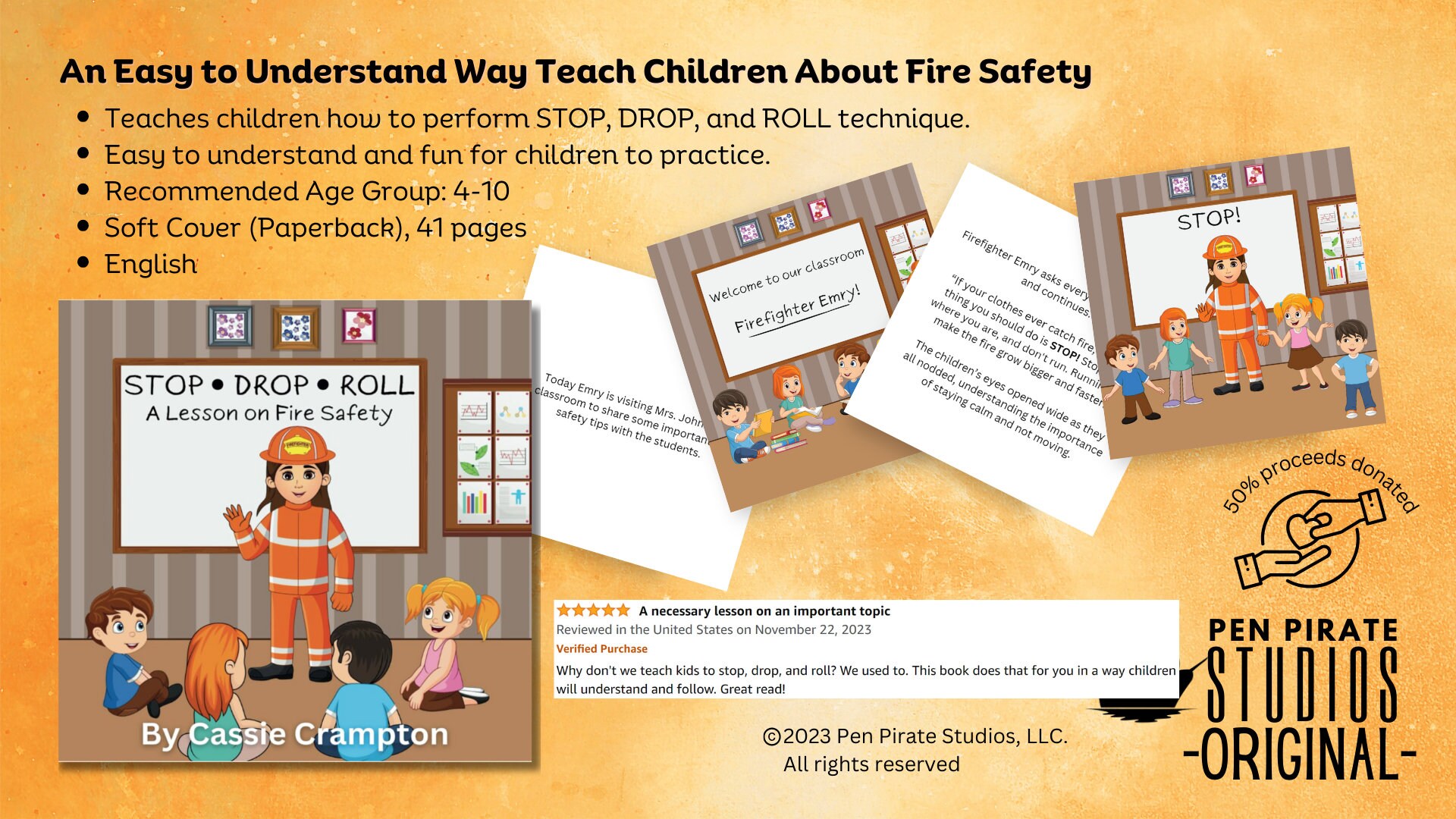 Stop, Drop, and Roll: A Lesson on Fire Safety - Etsy