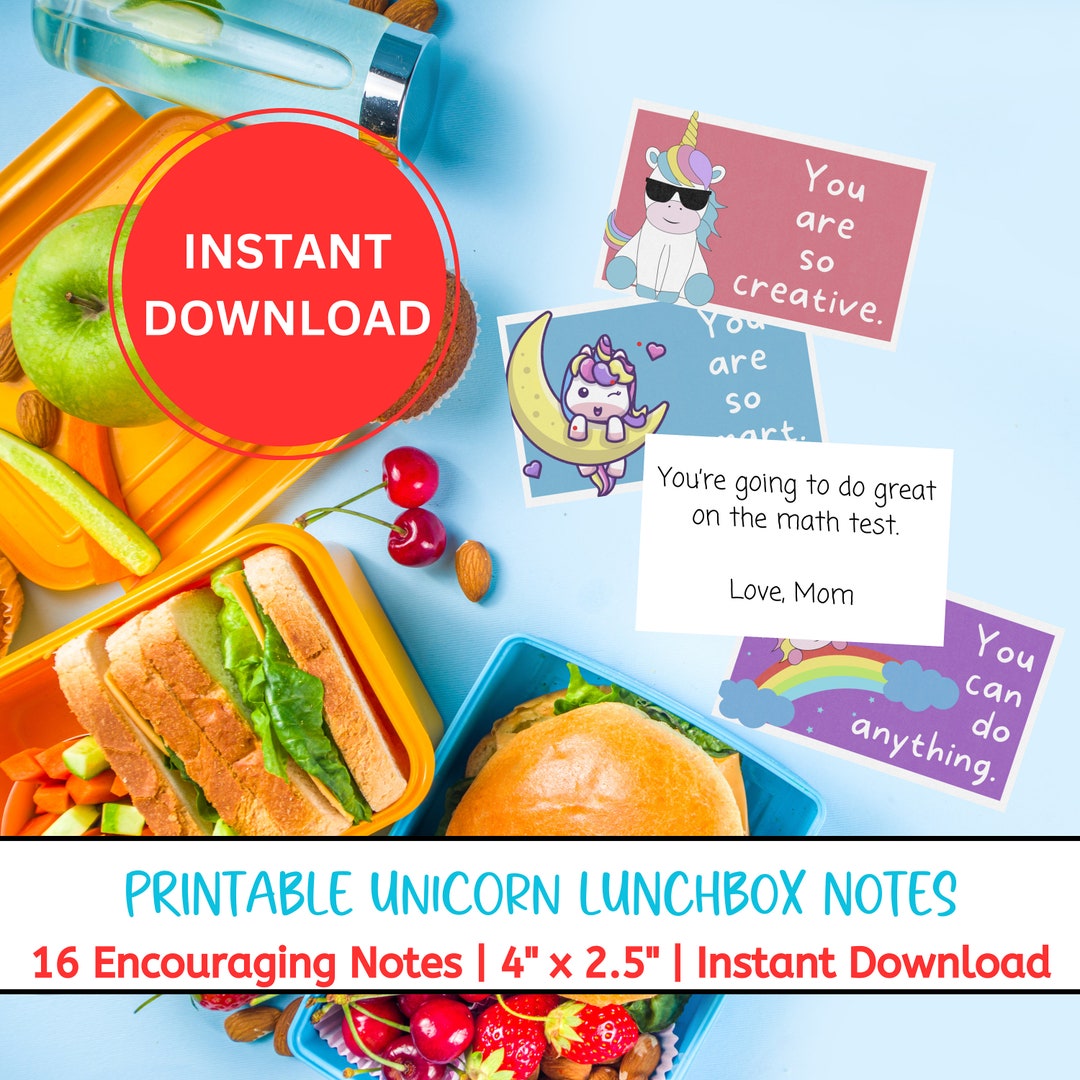 Cute Lunchbox Notes for Kids | Cute Lunchbox Notes | Lunch Box Notes ...