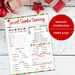 Secret Santa Questionnaire Christmas Ornaments Christmas Printables ...