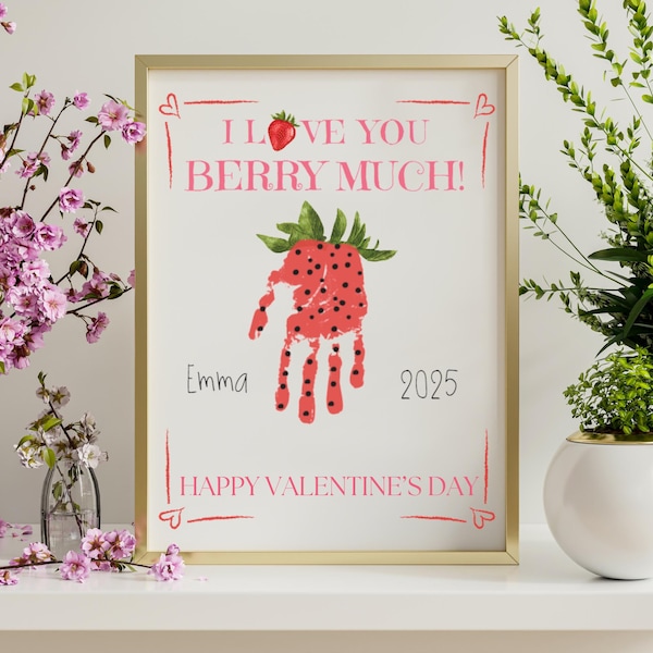 I Love You Berry Much - Etsy UK