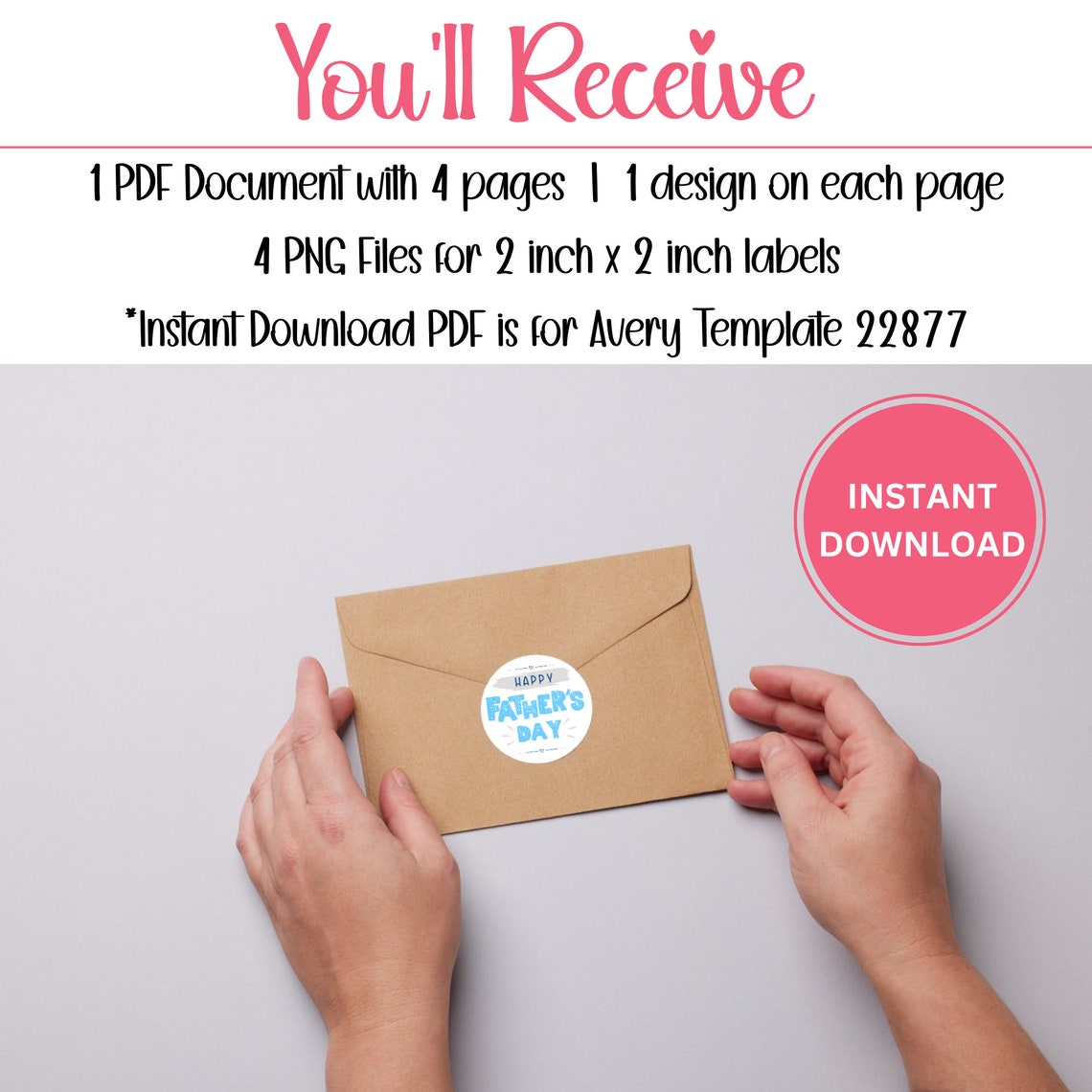 Printable Father's Day Stickers | Father's Day | Father's Day Labels ...