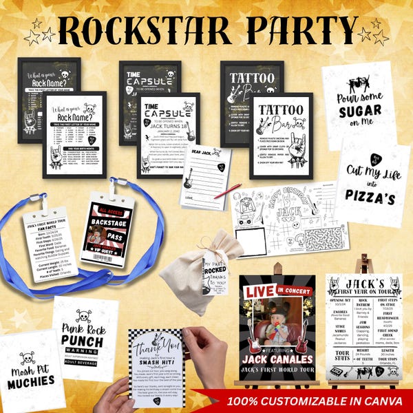 Rockstar Props - Etsy