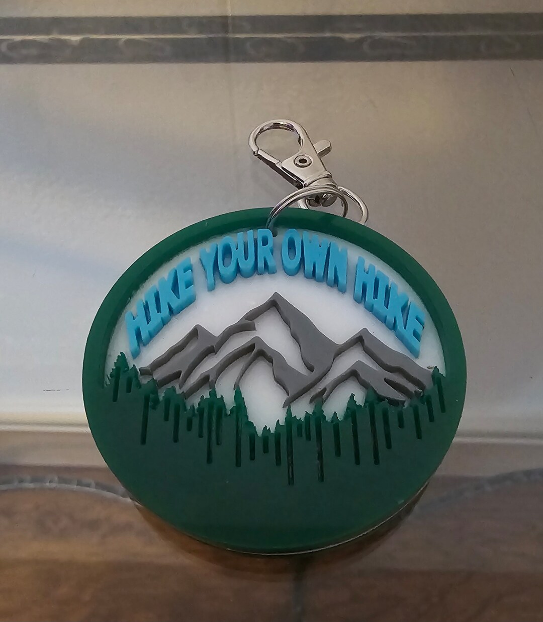 Outdoor Hiking Keychain National Parks Camping Hike Backpacking - Etsy