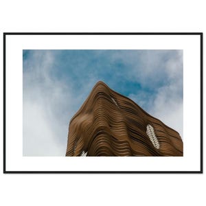 Wave-like Skyscraper Print, Chicago Wall Art, Architectural Art Print ...