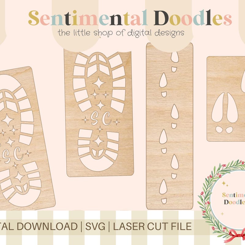 Elf Footprints - Etsy