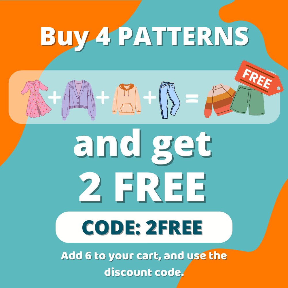 Top Sewing Pattern for Kids, Top Pattern, Sewing Pattern Toddlers ...