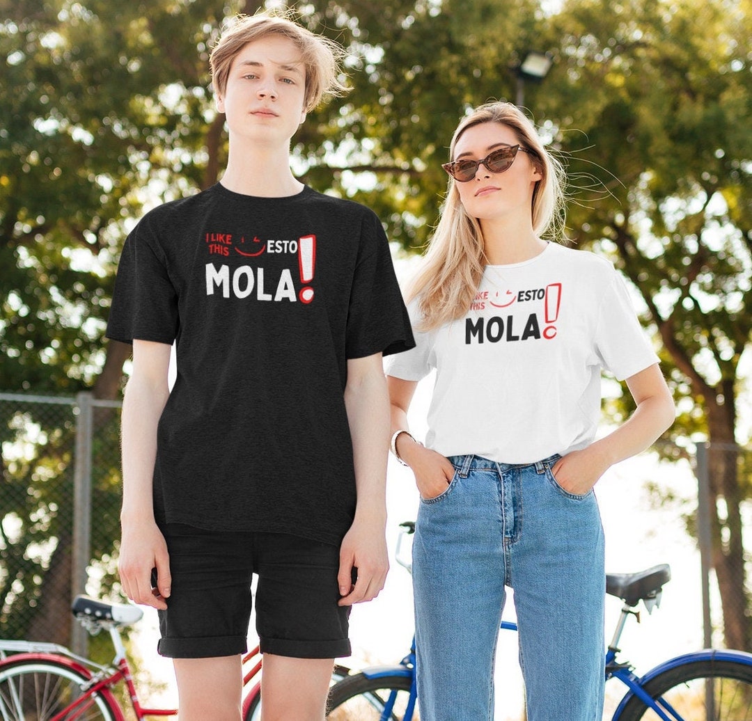 T Shirt "i Like This - Esto Mola" Spanish Lover Graphic Tshirt ...