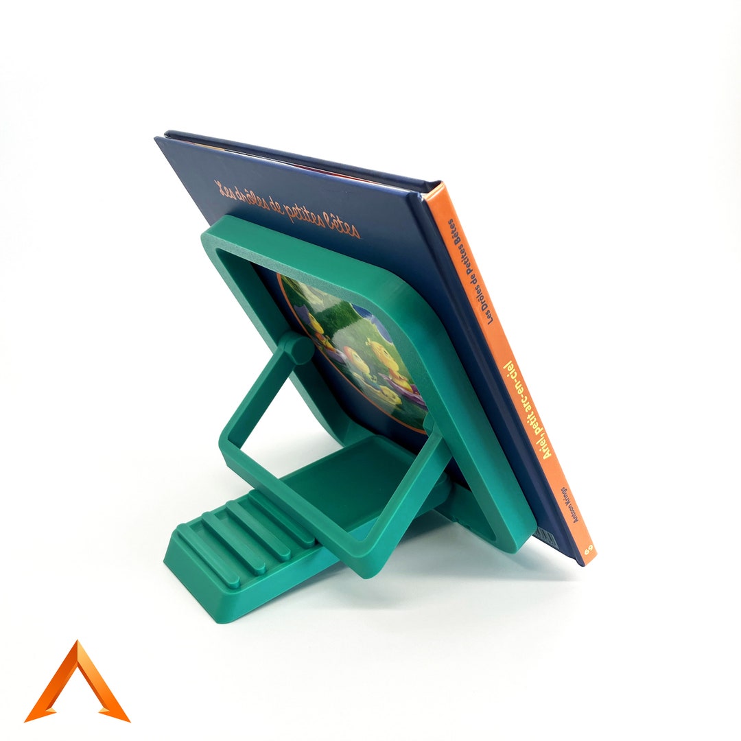 3D Printed Folding Book Stand, Tablet Holder - Etsy