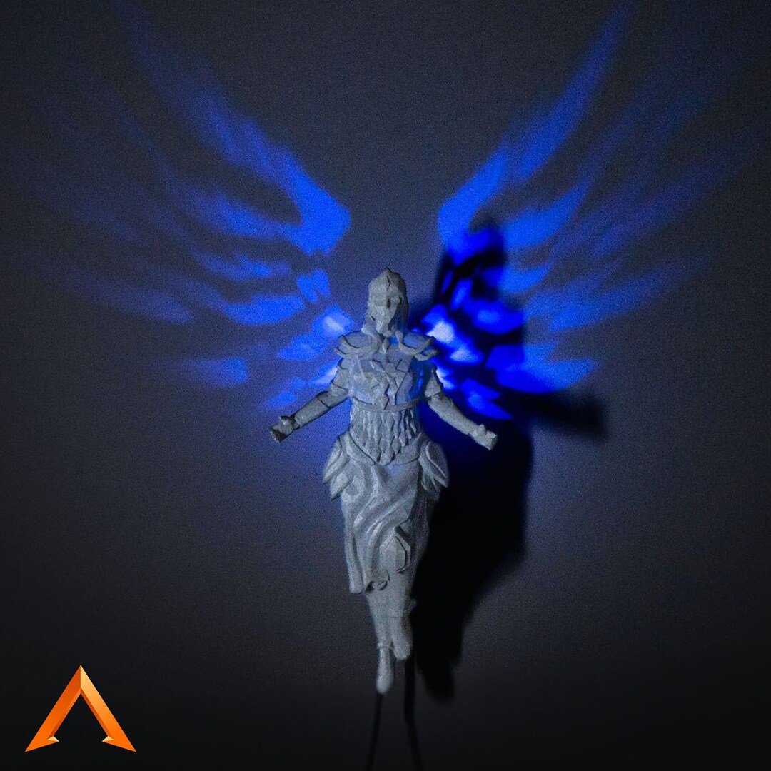 3D Printed Valkyrie Wall Light, Valkyrie LED Night Light - Etsy UK