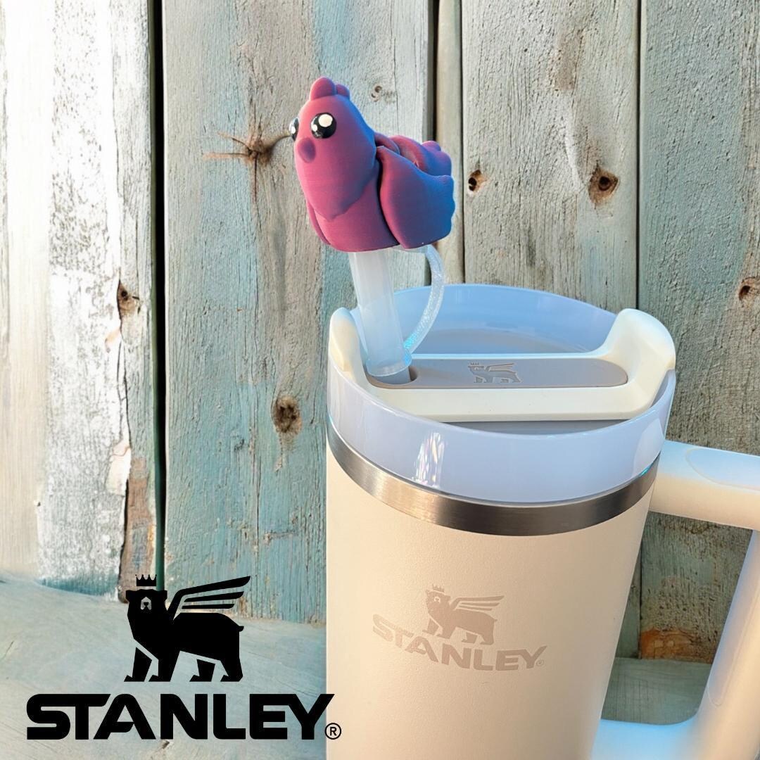 Darling Chicken Straw Topper for Stanley Cup, Fits 20oz, 30oz, and 40oz ...