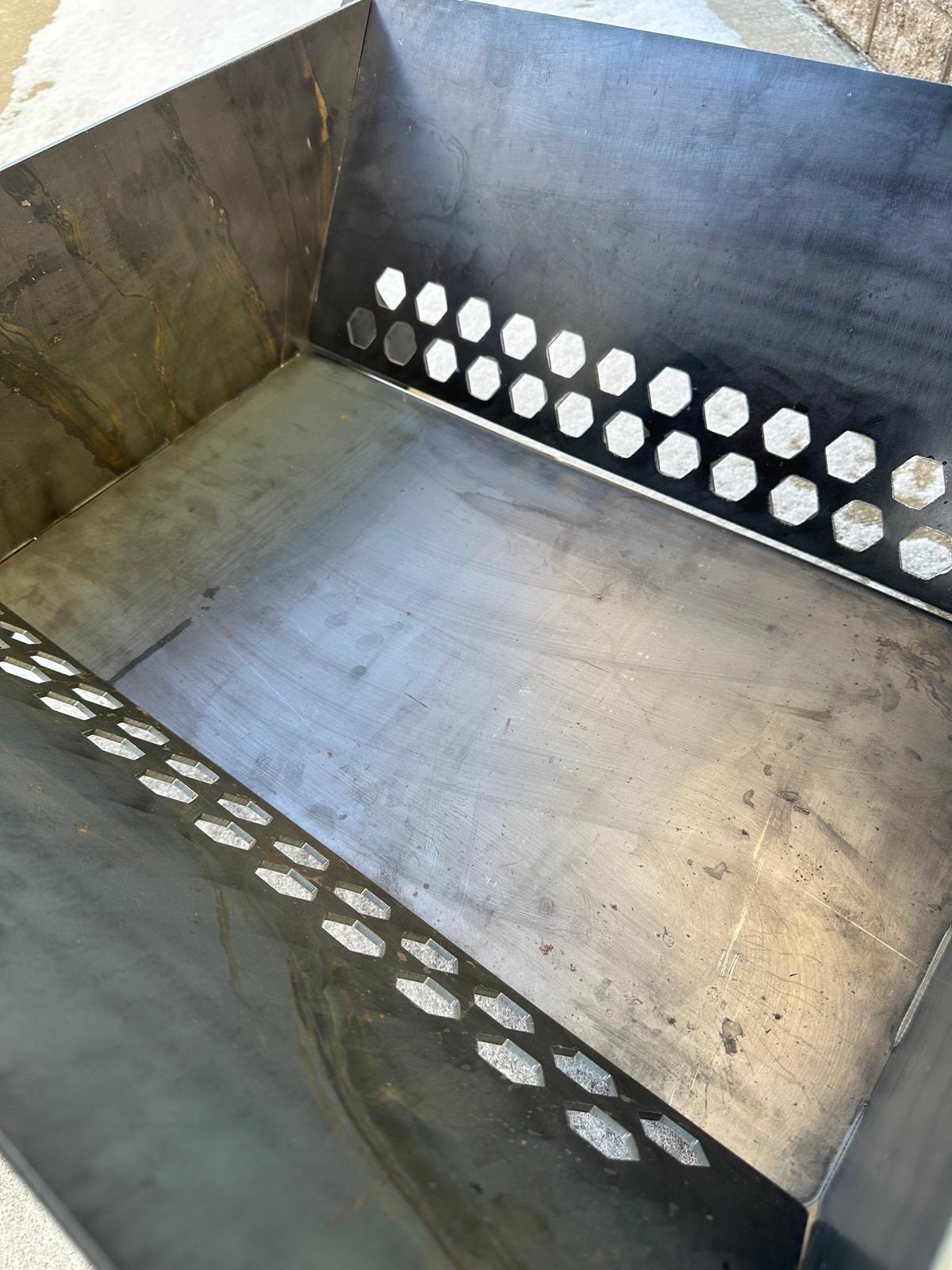 Collapsible Steel Fire Pit, Backyard BBQ Bonfire, Camping Essentials ...