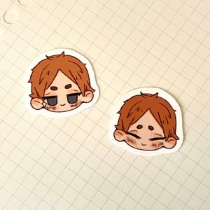 Haikyuu Chibi Stickers HQ Stickers Vinyl Matte Stickers - Etsy