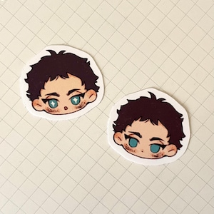 Haikyuu Chibi Stickers HQ Stickers Vinyl Matte Stickers - Etsy