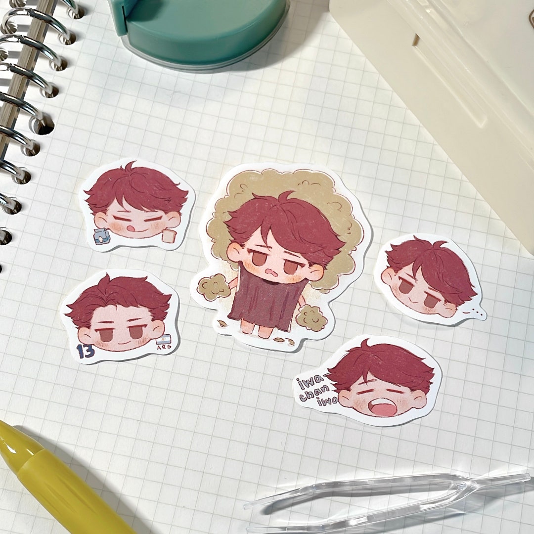 Oikawa Sticker Set Haikyuu Stickers - Etsy