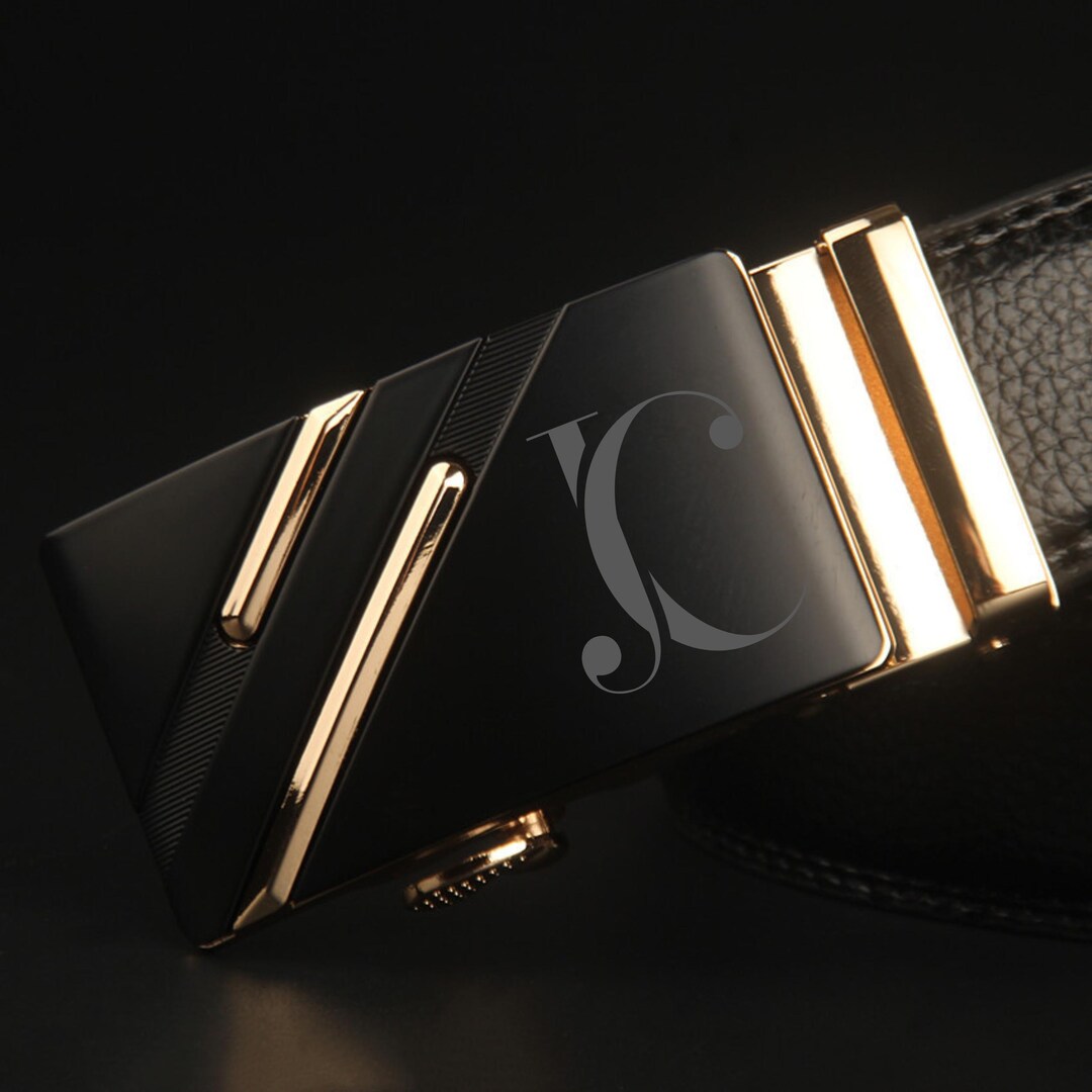 Personalized Men's Belt Buckle, Engraved Automatic Buckle, Anniversary ...