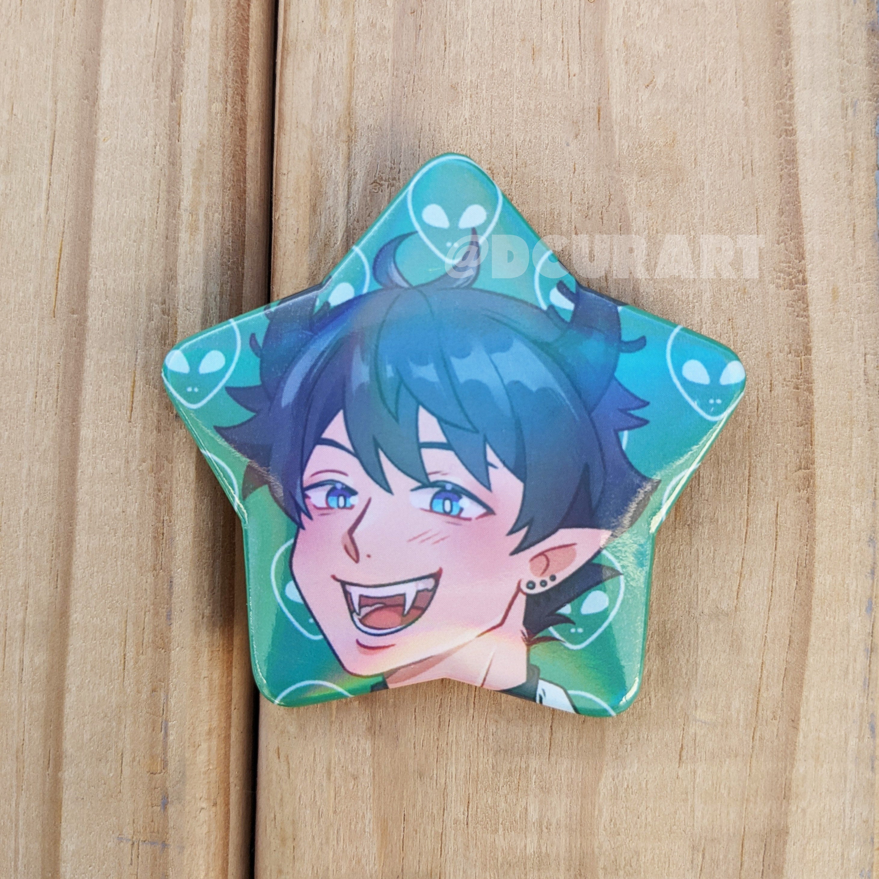 Nijisanji Iluna Holo Star Button Badges - Etsy