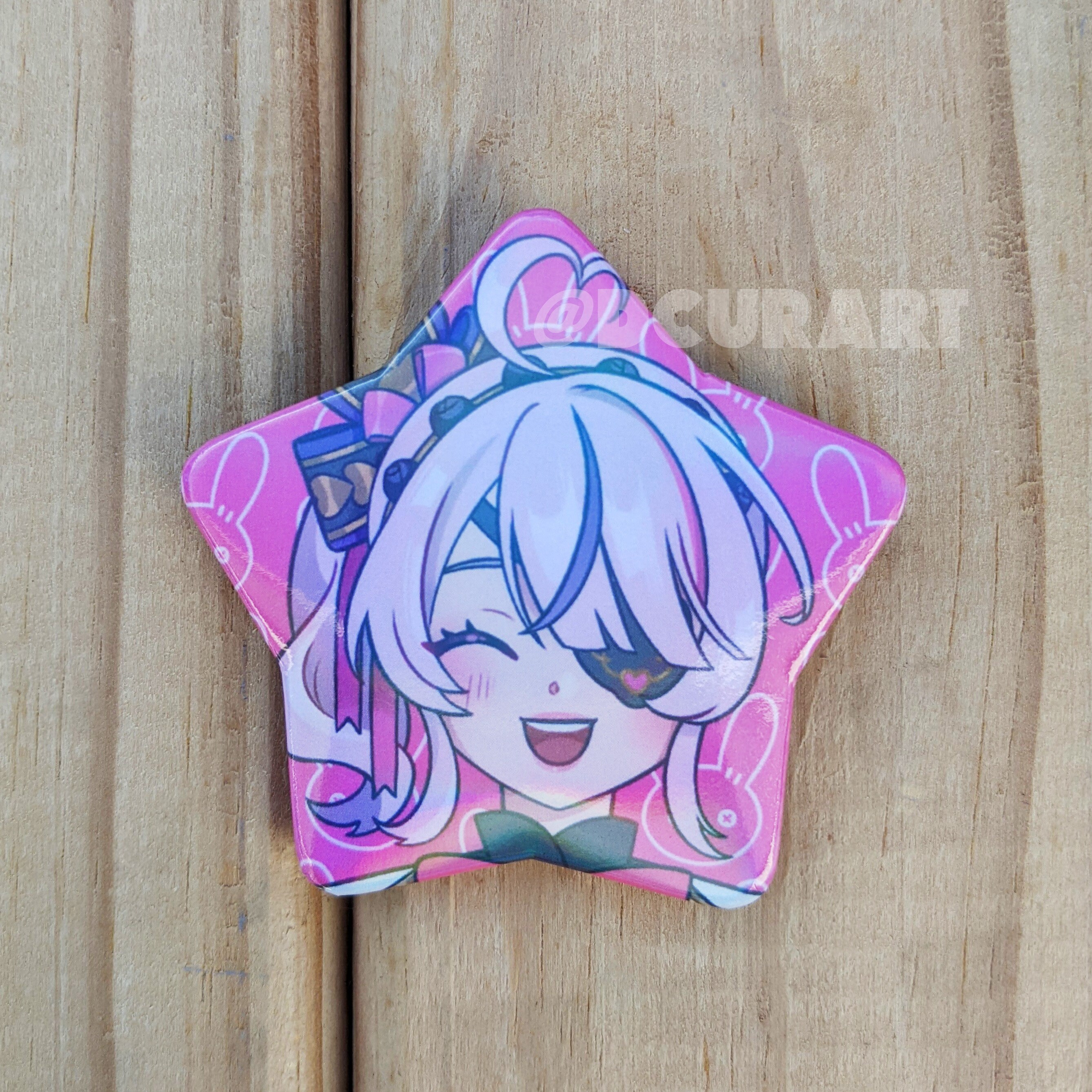 Nijisanji Iluna Holo Star Button Badges - Etsy