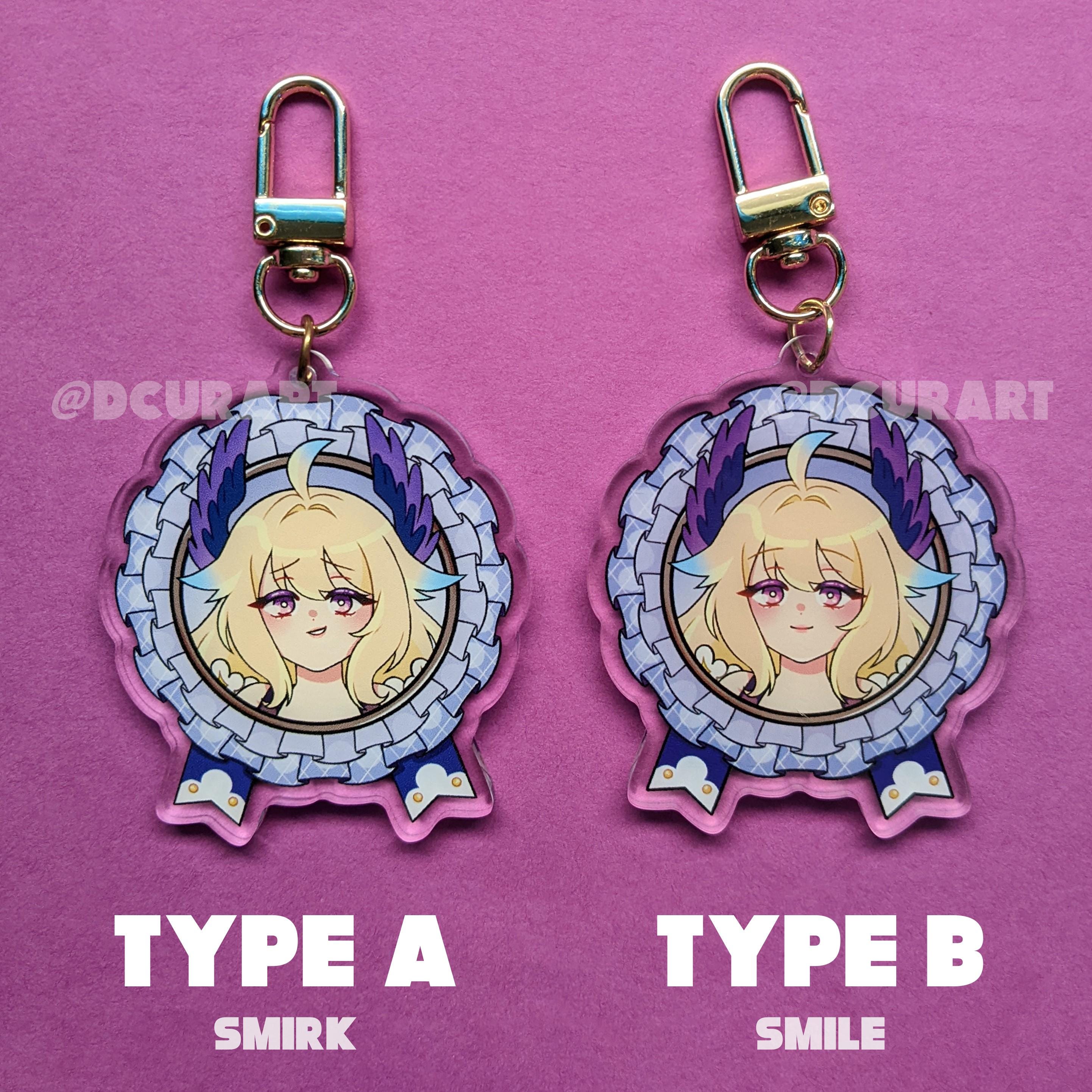 Nijien Lazulight Obsydia Ethyria Dbl Sided Vtuber Charms - Etsy