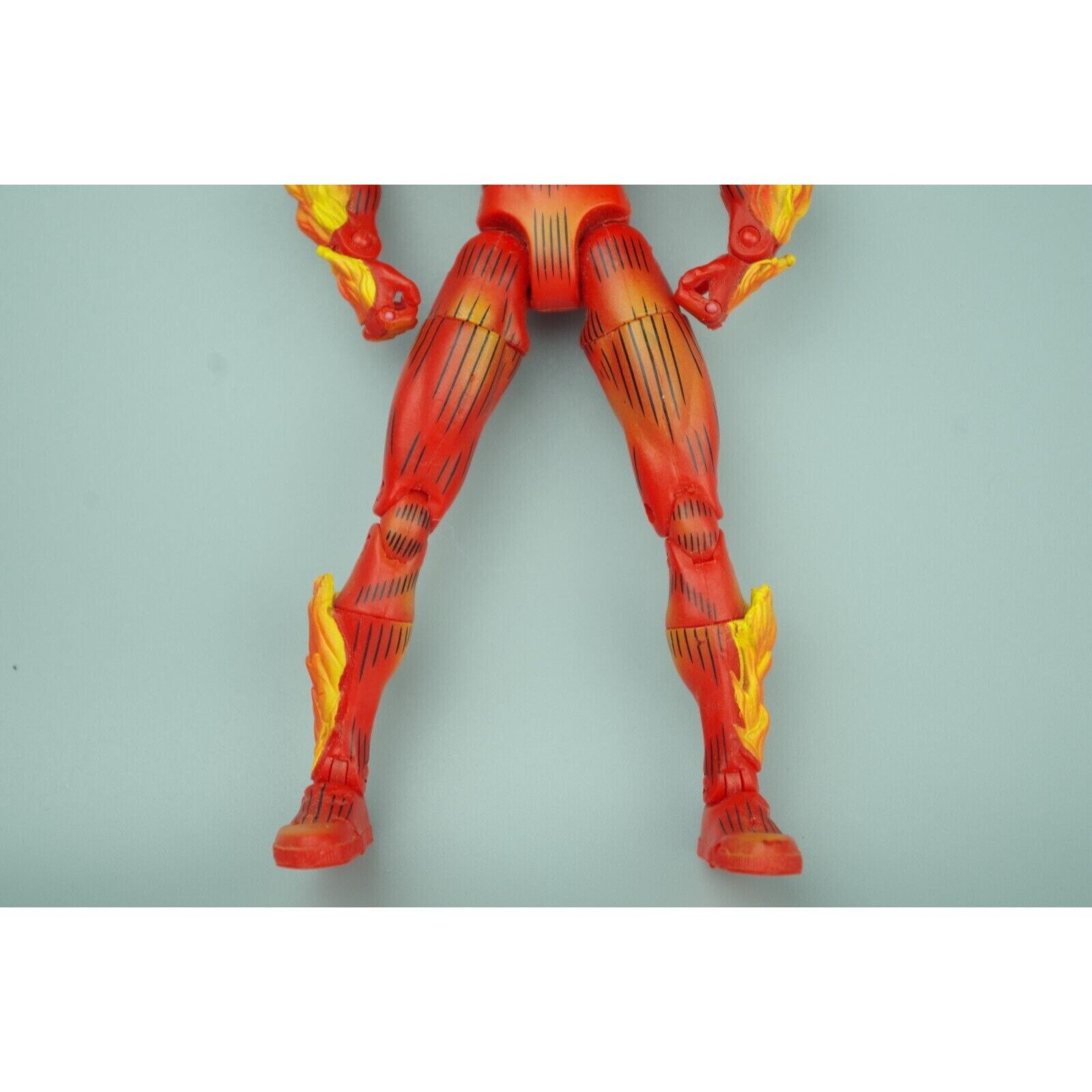 2002 Toybiz Marvel Legends Human Torch Figure Series 2 6 Loose 9/10 T9 ...