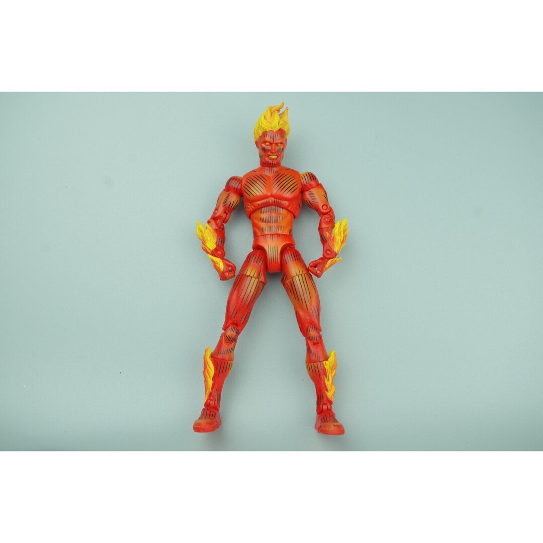 2002 Toybiz Marvel Legends Human Torch Figure Series 2 6 Loose 9/10 T9 ...