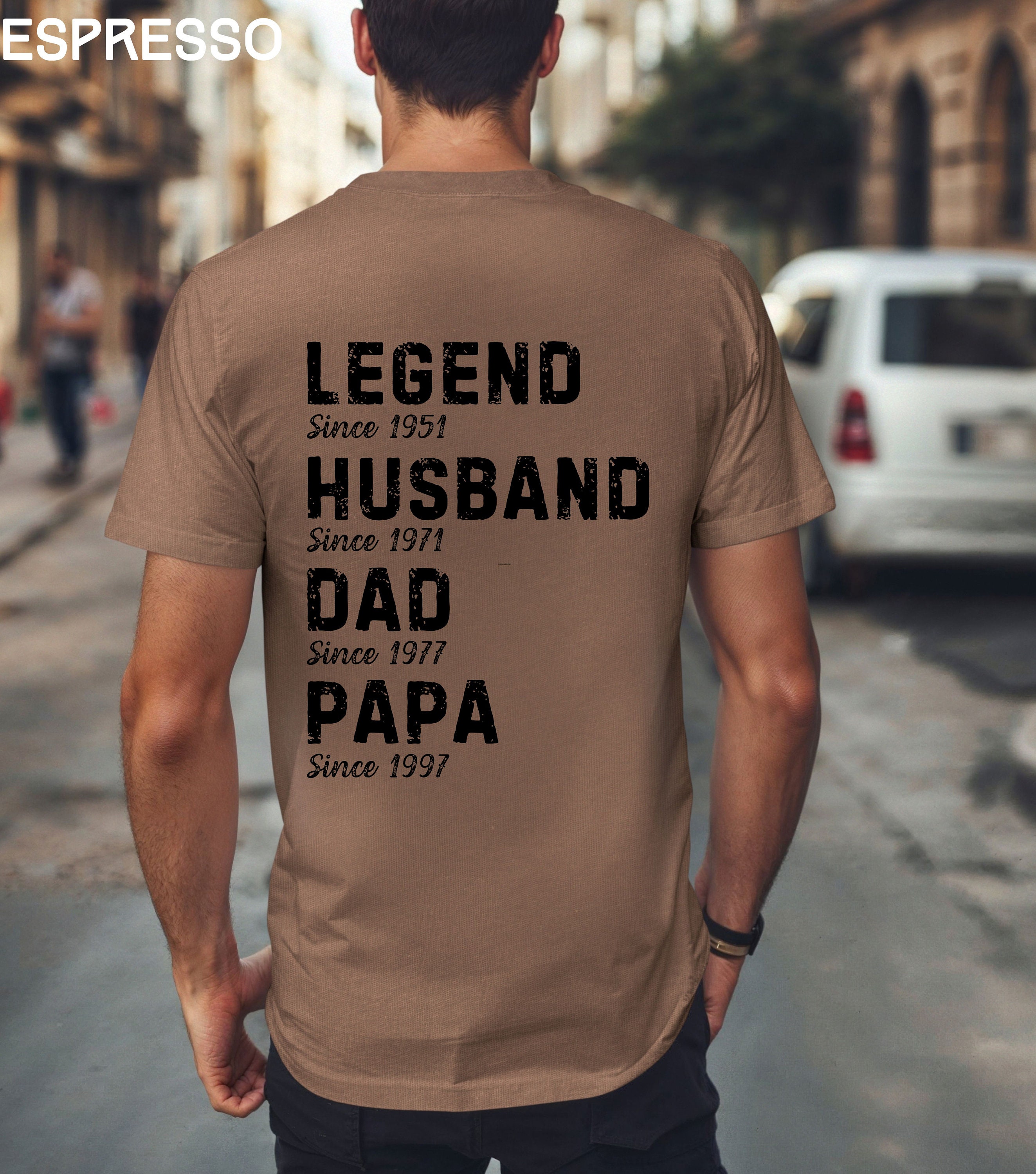 Custom Father's Day Shirt, Legend Dad Shirt, Personalized Dad Gift ...