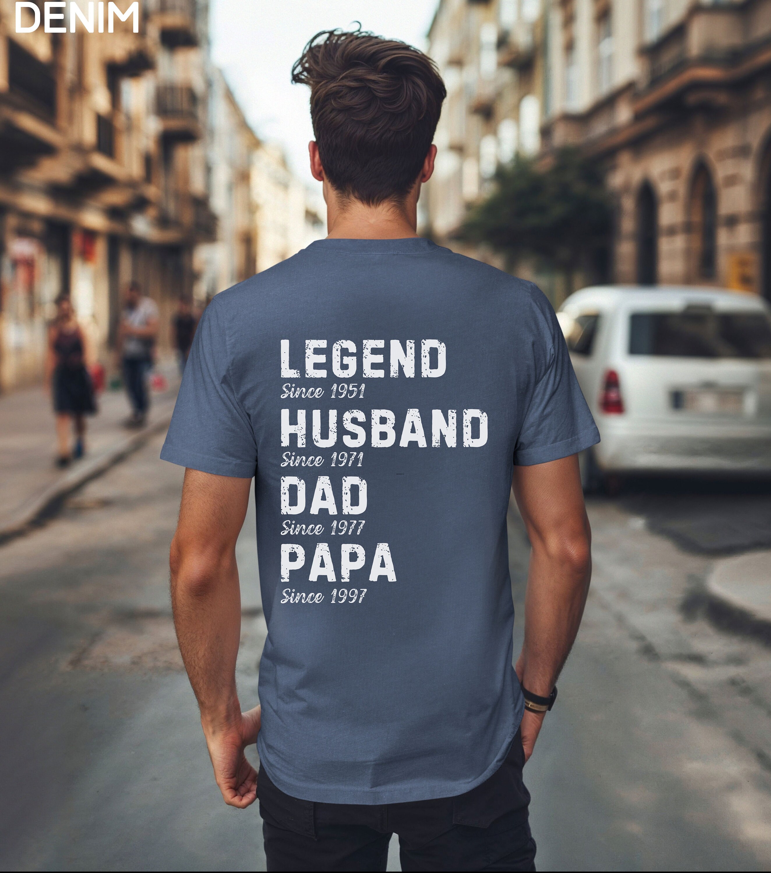 Custom Father's Day Shirt, Legend Dad Shirt, Personalized Dad Gift ...