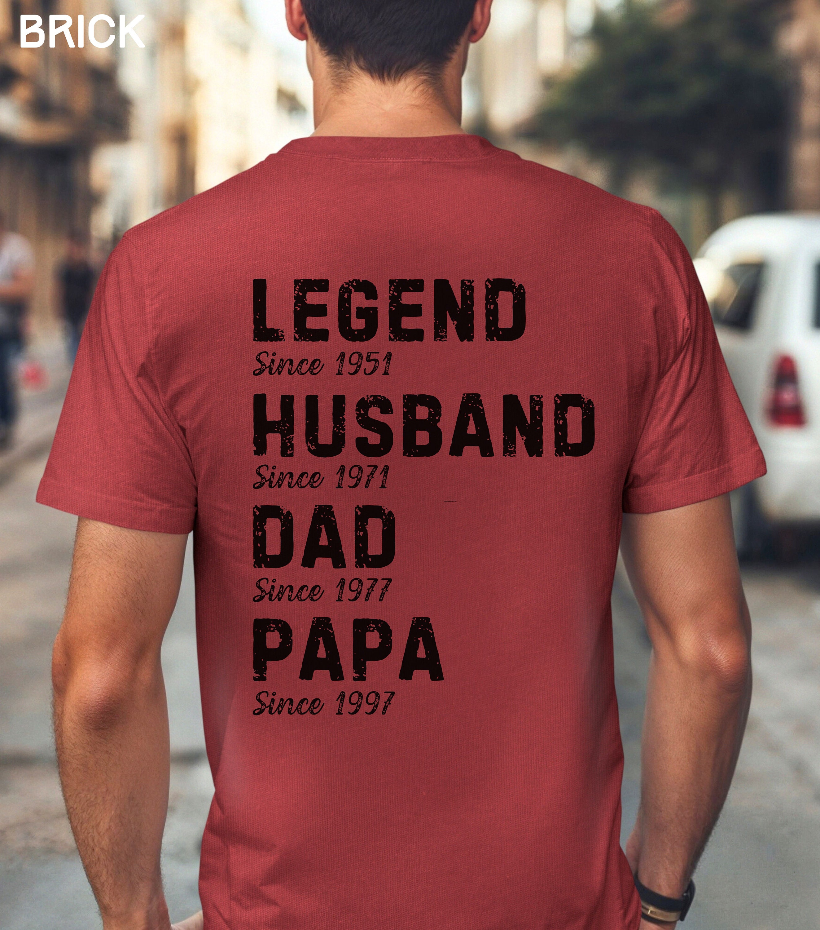 Custom Father's Day Shirt, Legend Dad Shirt, Personalized Dad Gift ...