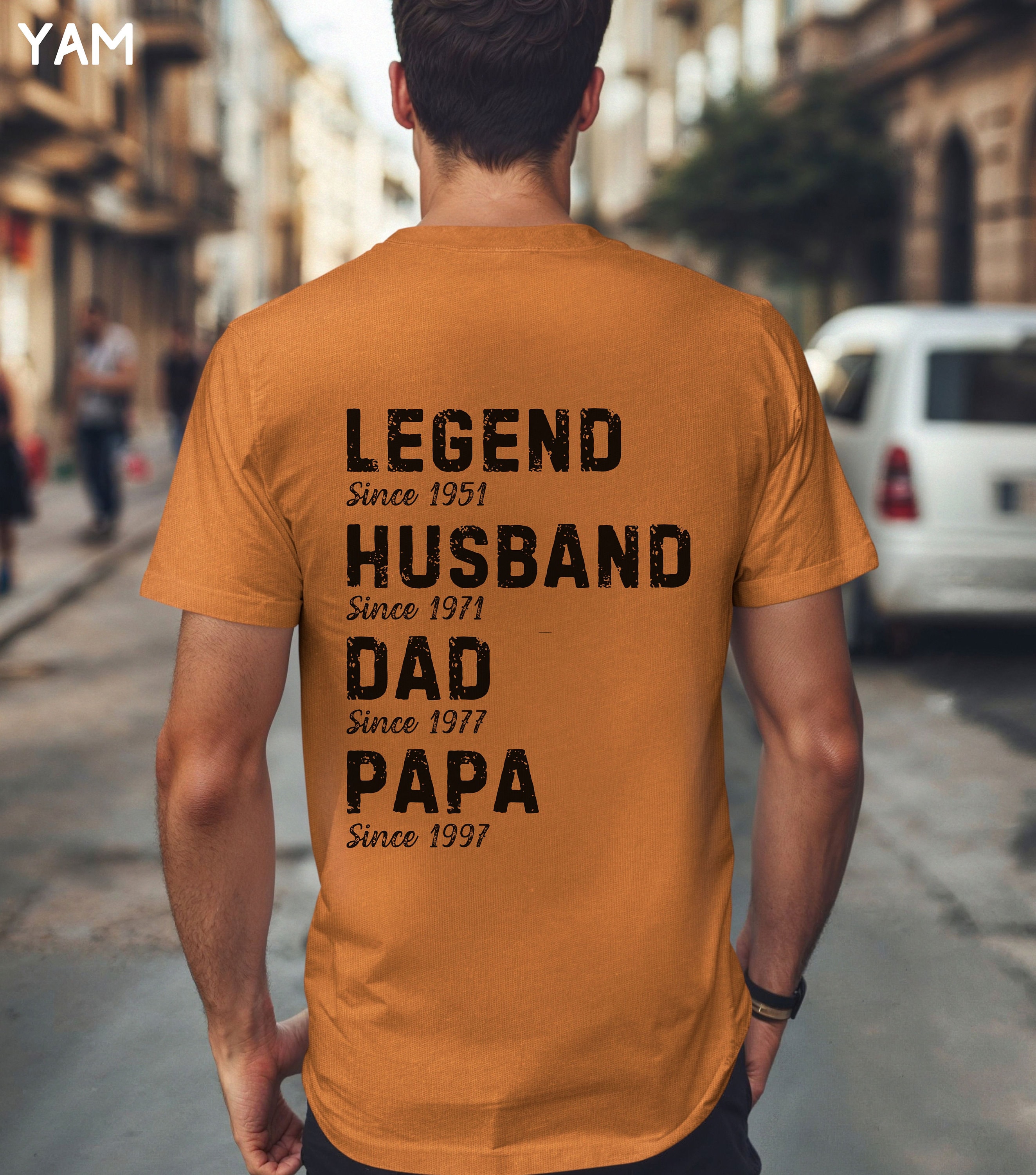 Custom Father's Day Shirt, Legend Dad Shirt, Personalized Dad Gift ...