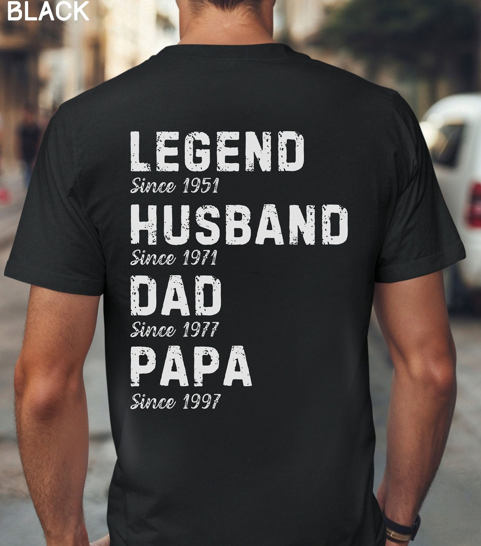 Custom Father's Day Shirt, Legend Dad Shirt, Personalized Dad Gift ...
