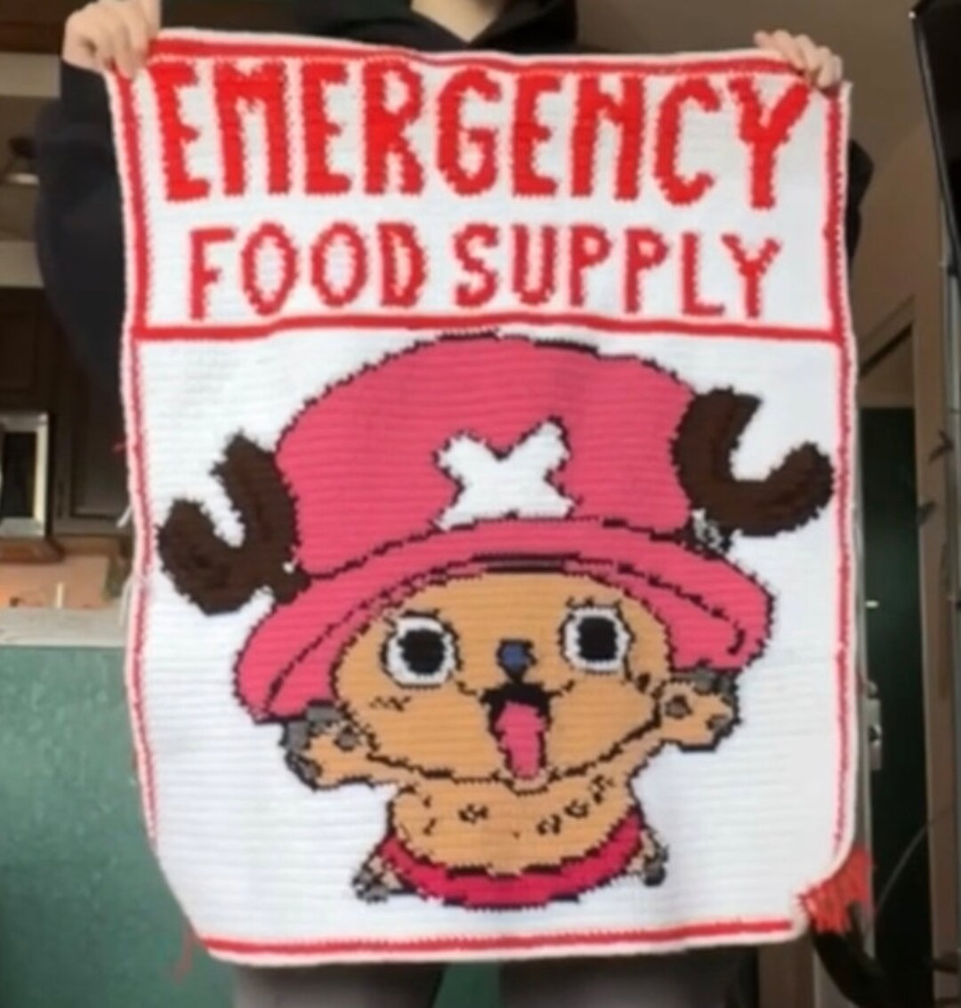 Tony Tony Chopper Pixel Sign Pattern PDF Only - Etsy