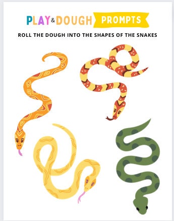 Zoo Play Dough Mats With Sensory Play Dough Prompts, Toddler Preschool ...