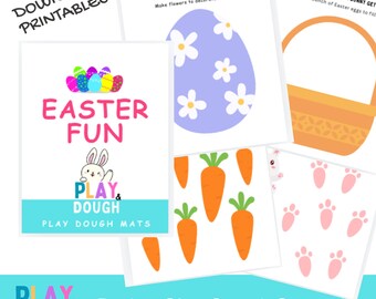 Construction Play Dough Mats With Sensory Play Dough Prompts, Toddler ...