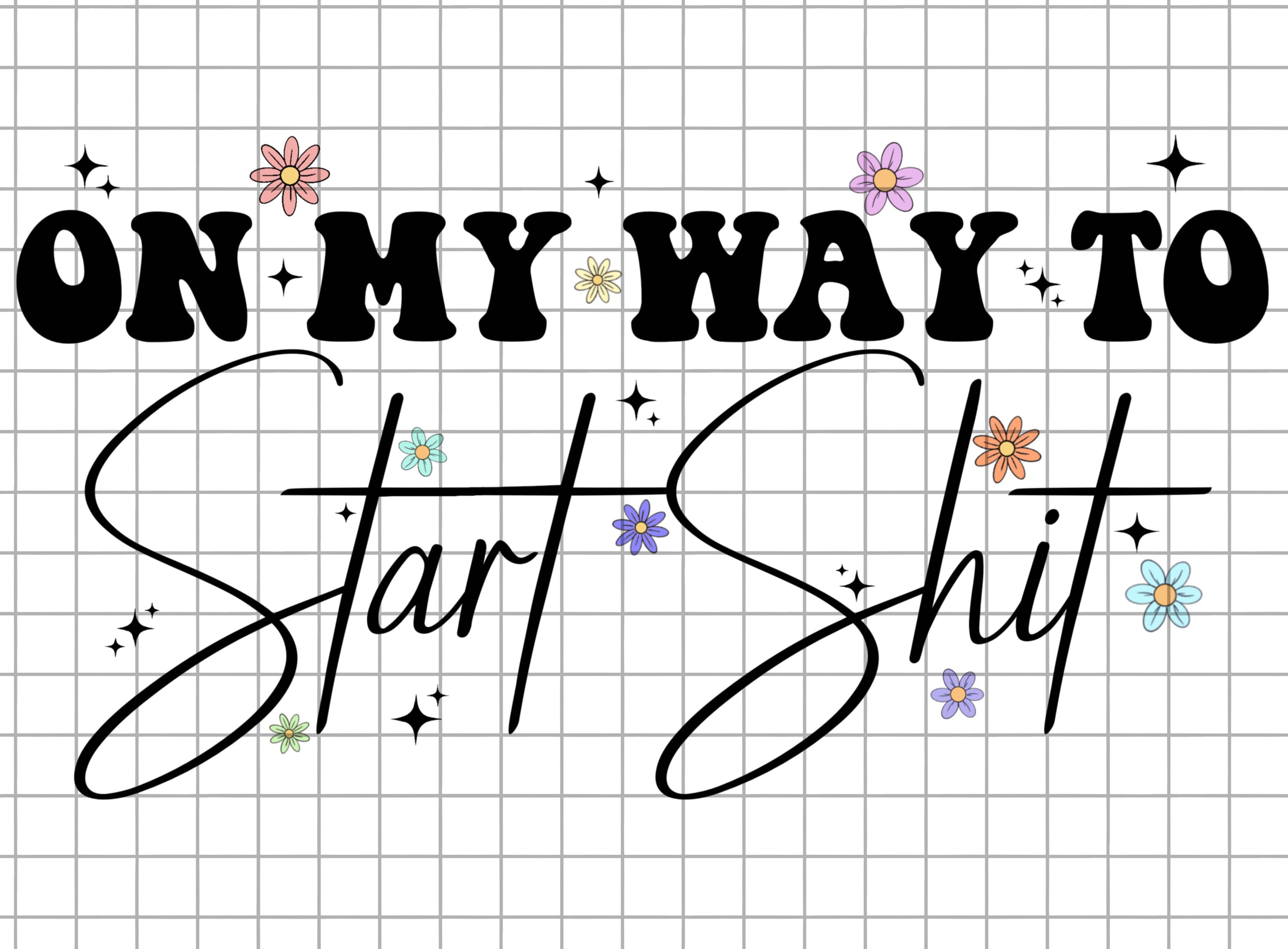 On My Way Png - Etsy