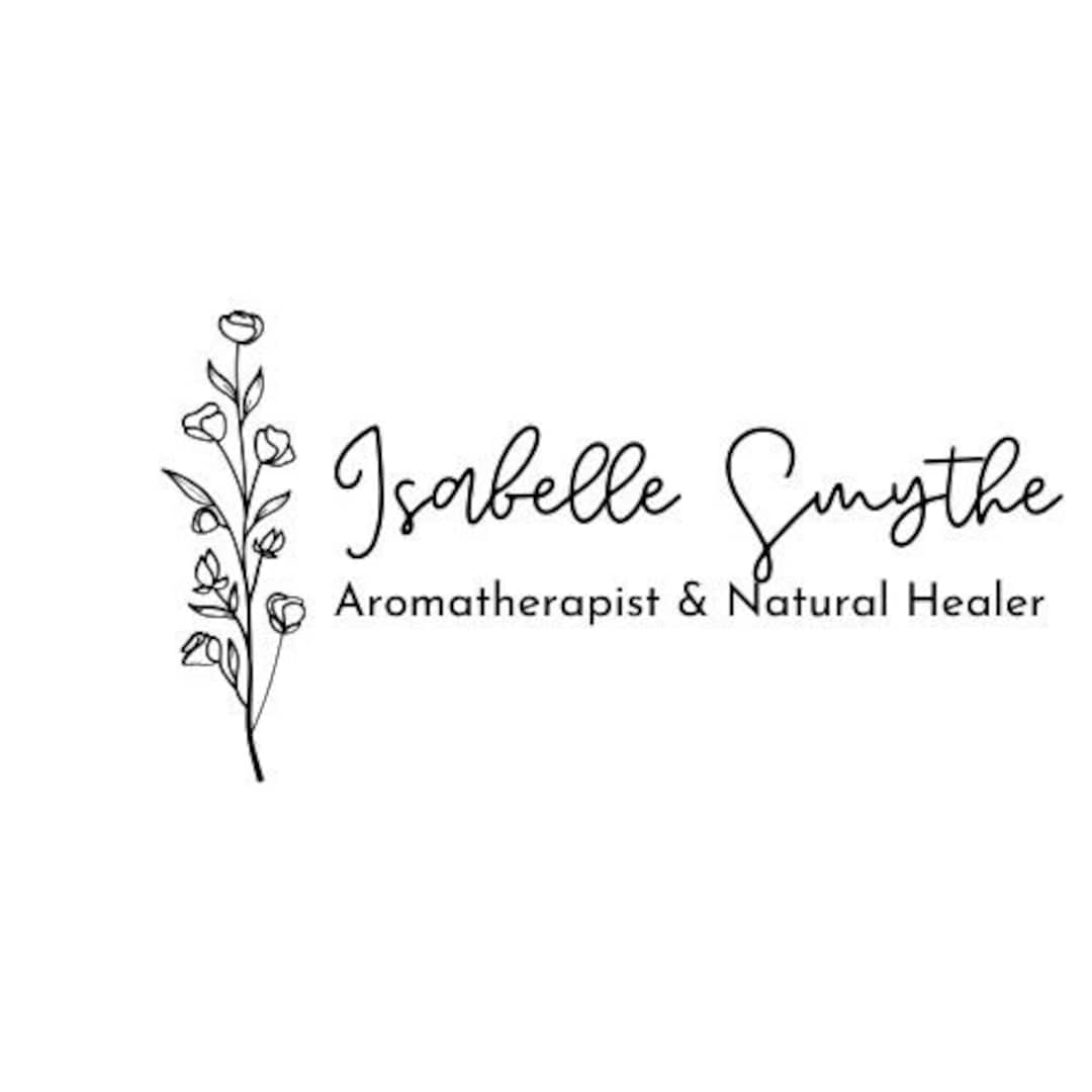 Minimal Plant Logo | Natural Healer Logo | Herbalist Logo Design ...