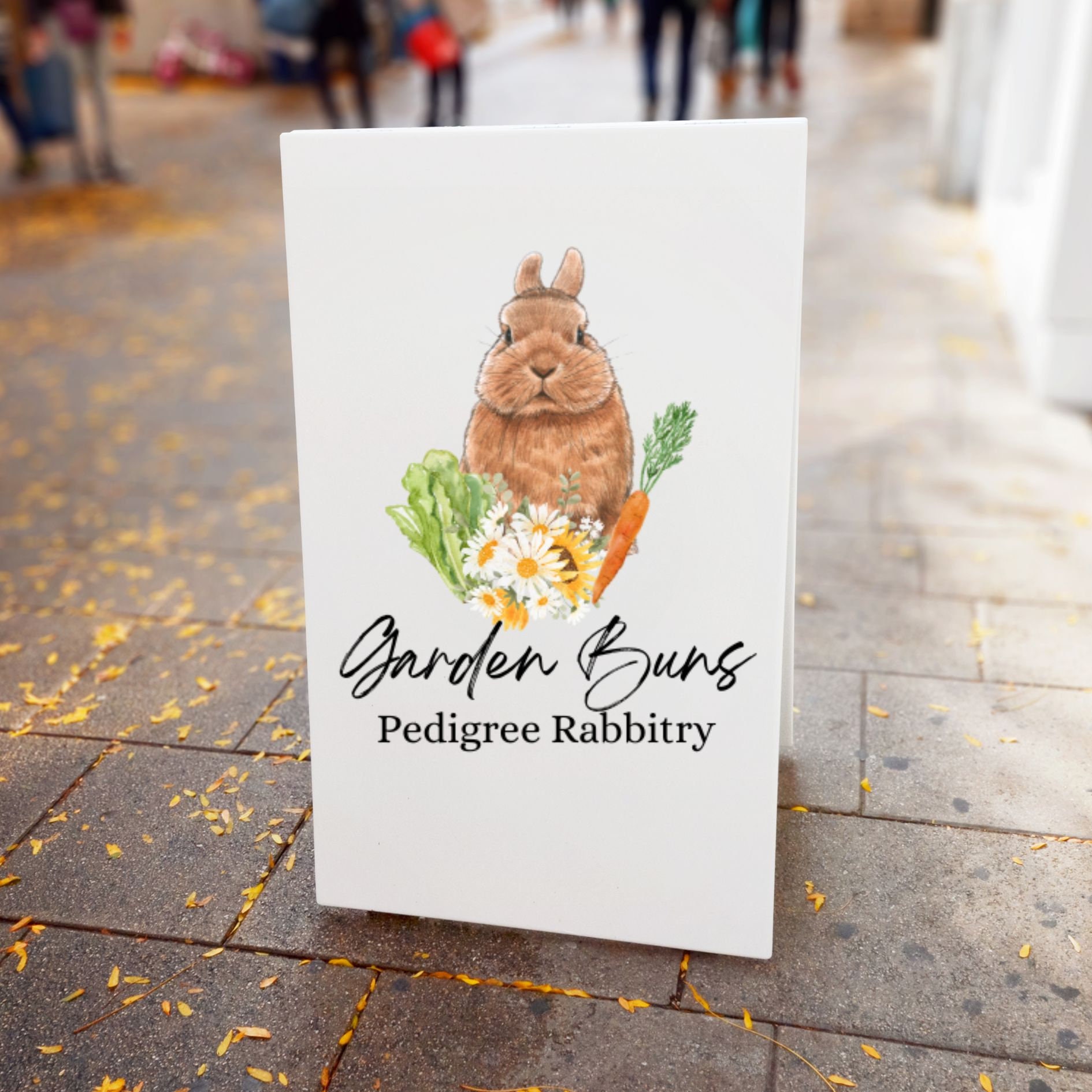 Bunny Rabbit Logo | Premade Logo | Homestead Logo | Watercolor Barn ...