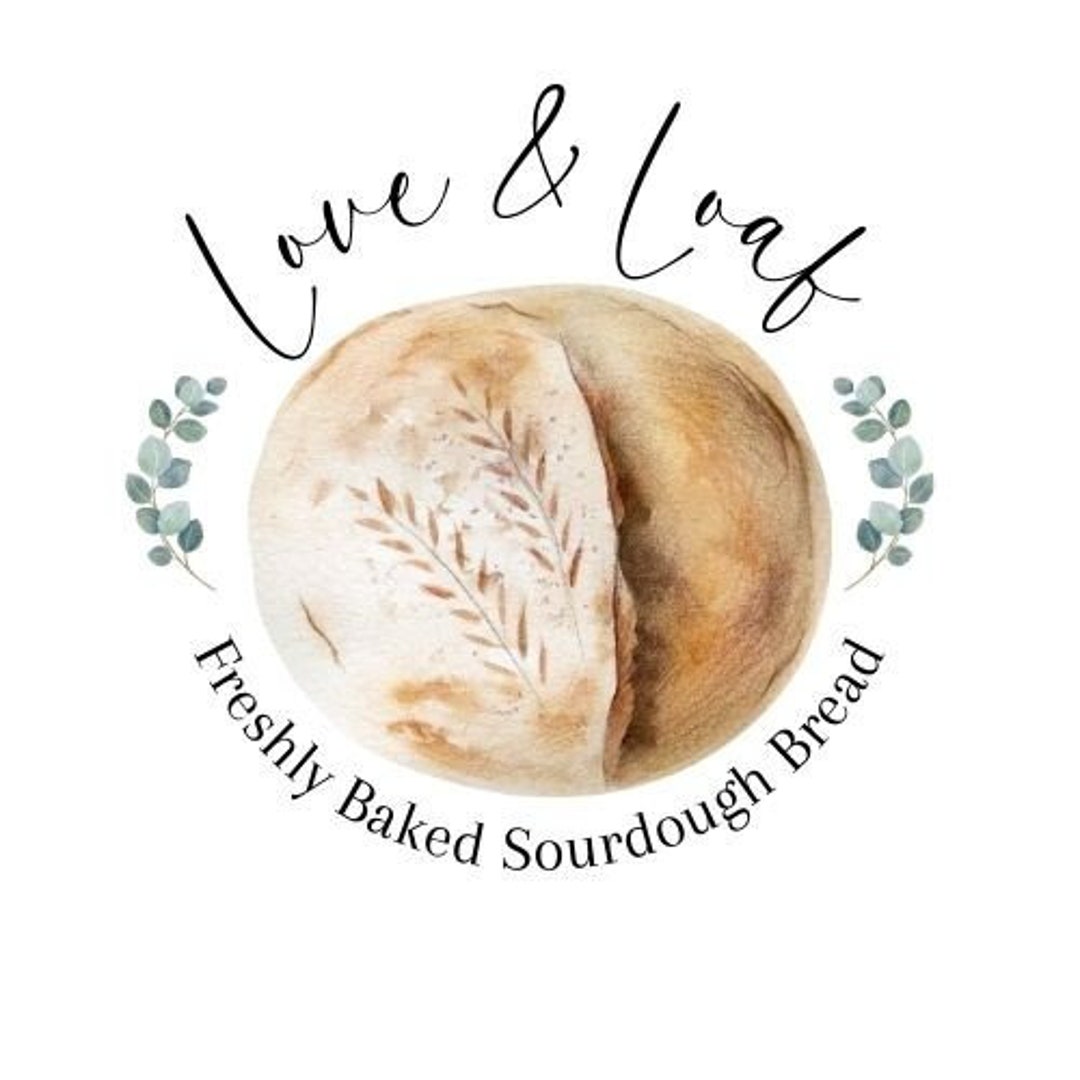 Sourdough Starter Logo | Sourdough Bread Logo | Bread Logo Design ...