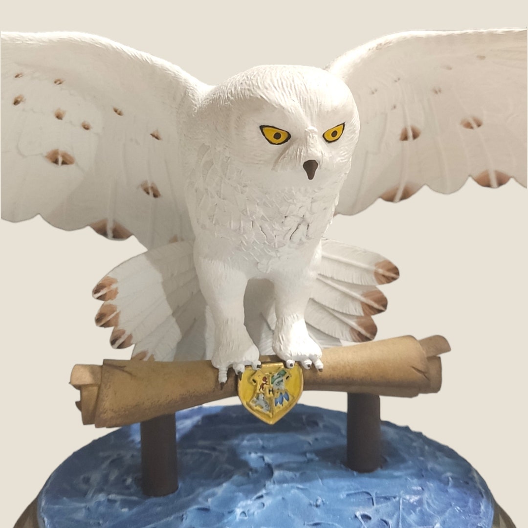 3D Printed Hedwig Figure - Etsy