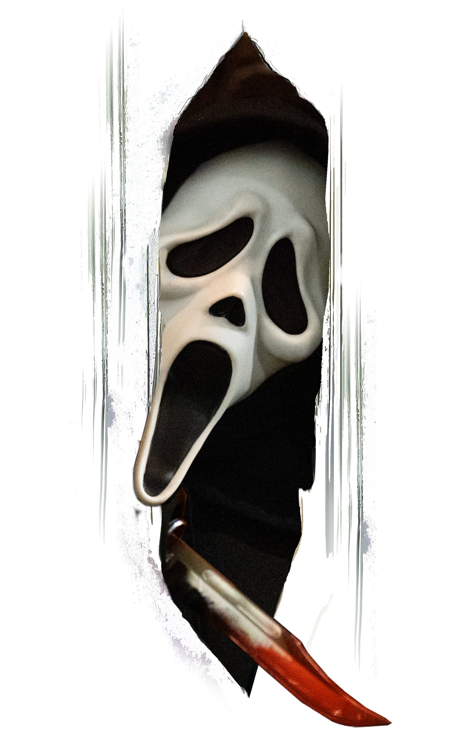 Scream Ghostface Door Decal Wall Decal Door Decal - Etsy